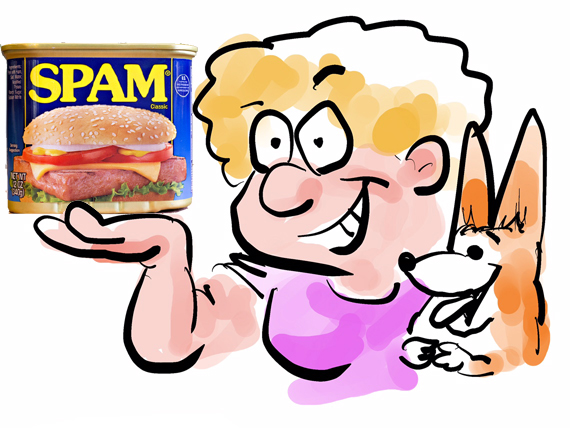 Spam Announcement - Traveling Boy