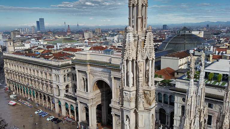 Up the Staircase to the Top of the Duomo di Milano: Exploring Milan ...