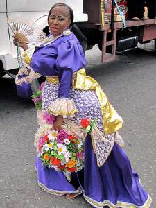 Trinidad and Tobago Carnival Marches to Many Tunes - Traveling Boy